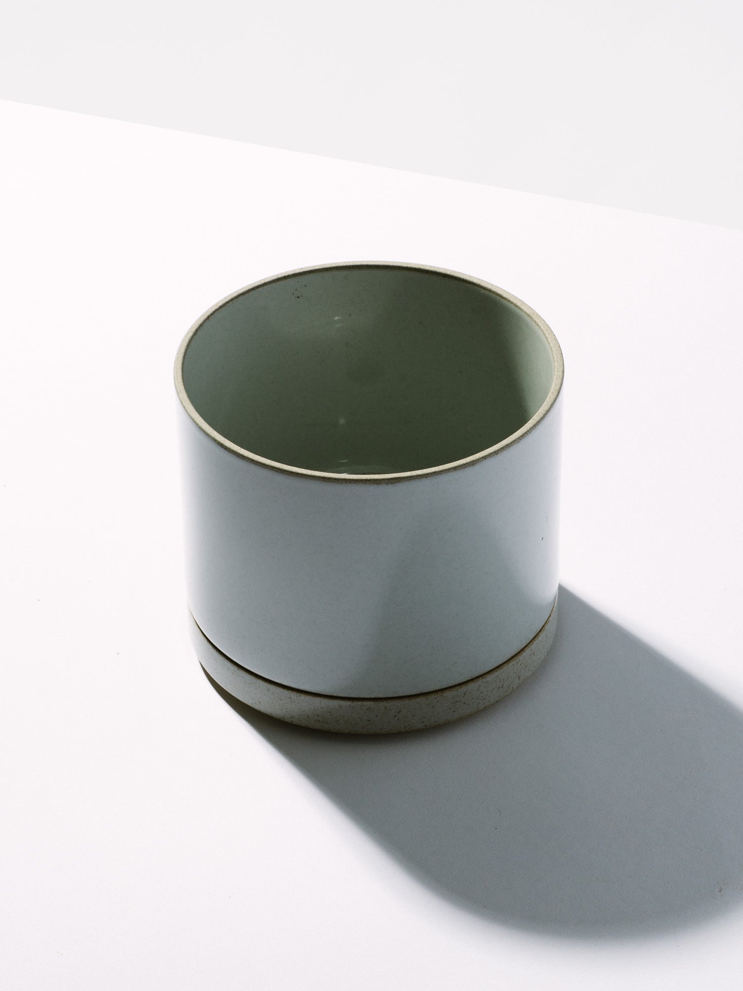 Hasami Porcelain - Gloss Gray Planter – Homecoming