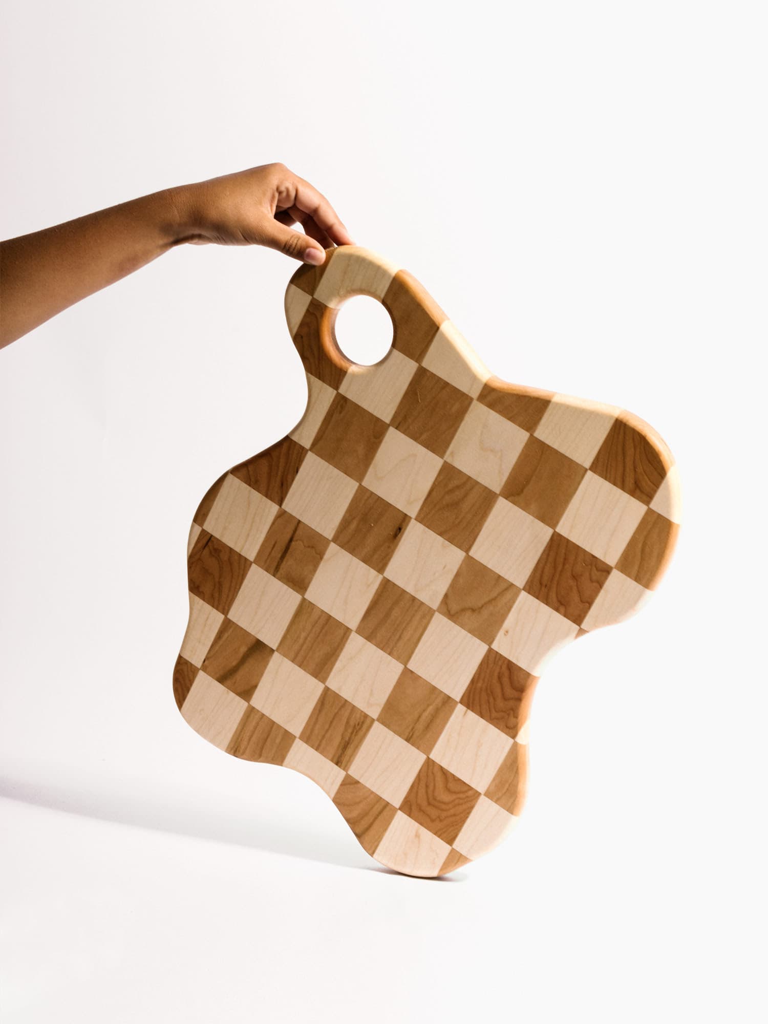 Checkered Cutting Board – Homecoming