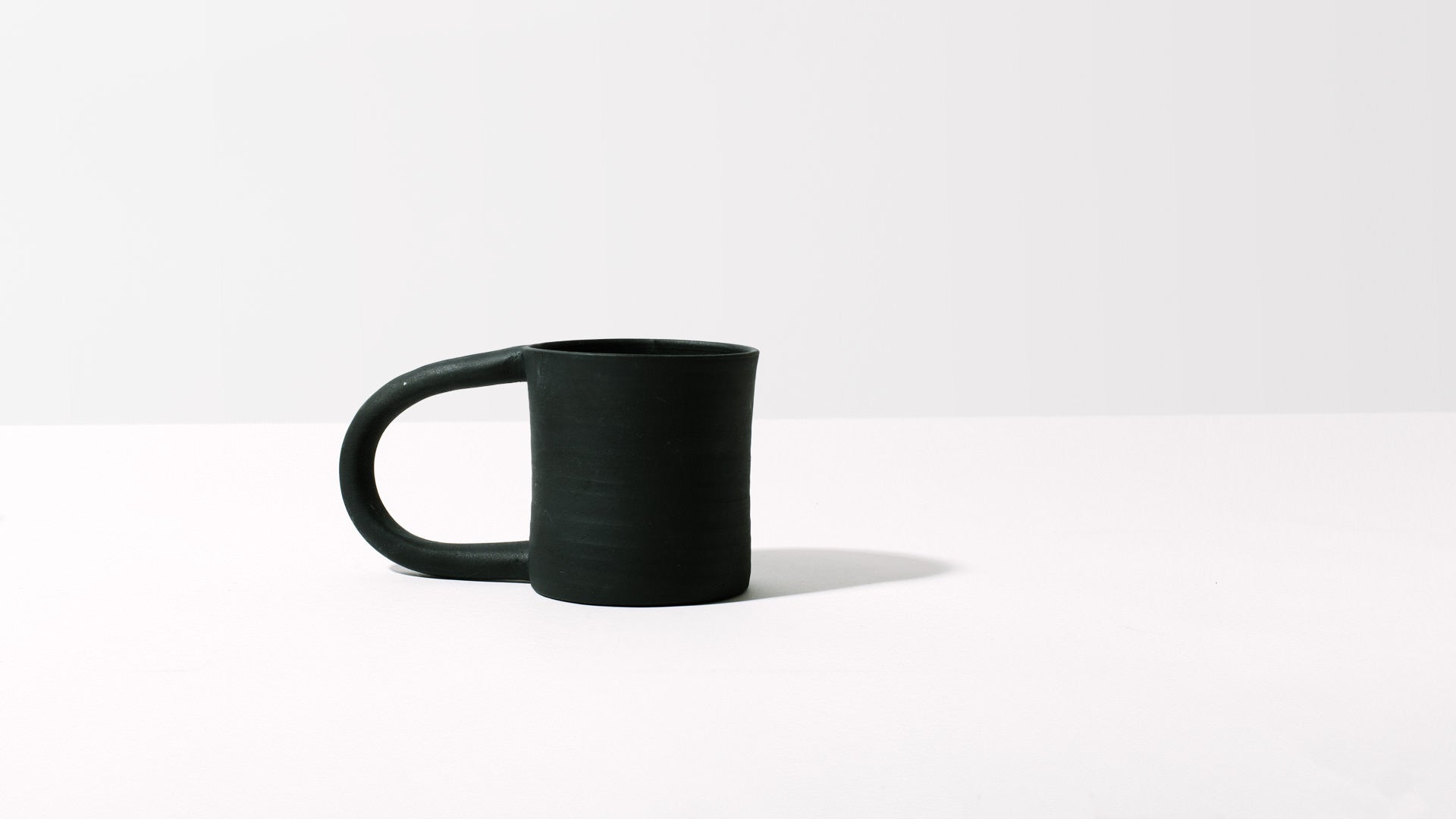 Workaday Handmade Black Short Mug – Homecoming